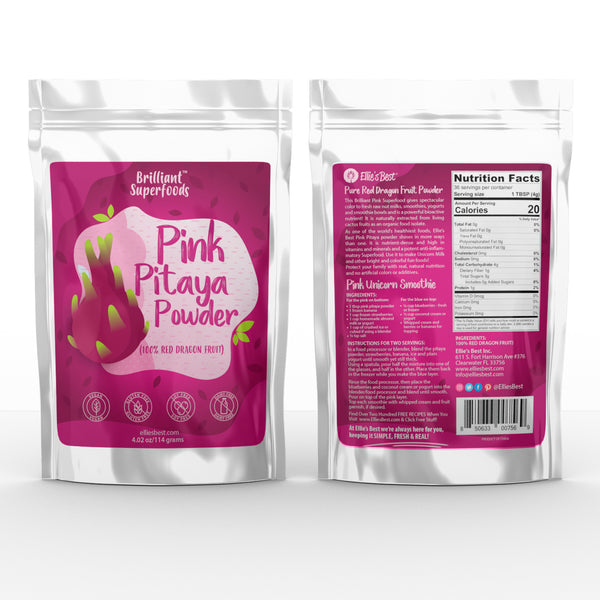 Pink Pitaya Dragonfruit Powder – Ellies Best